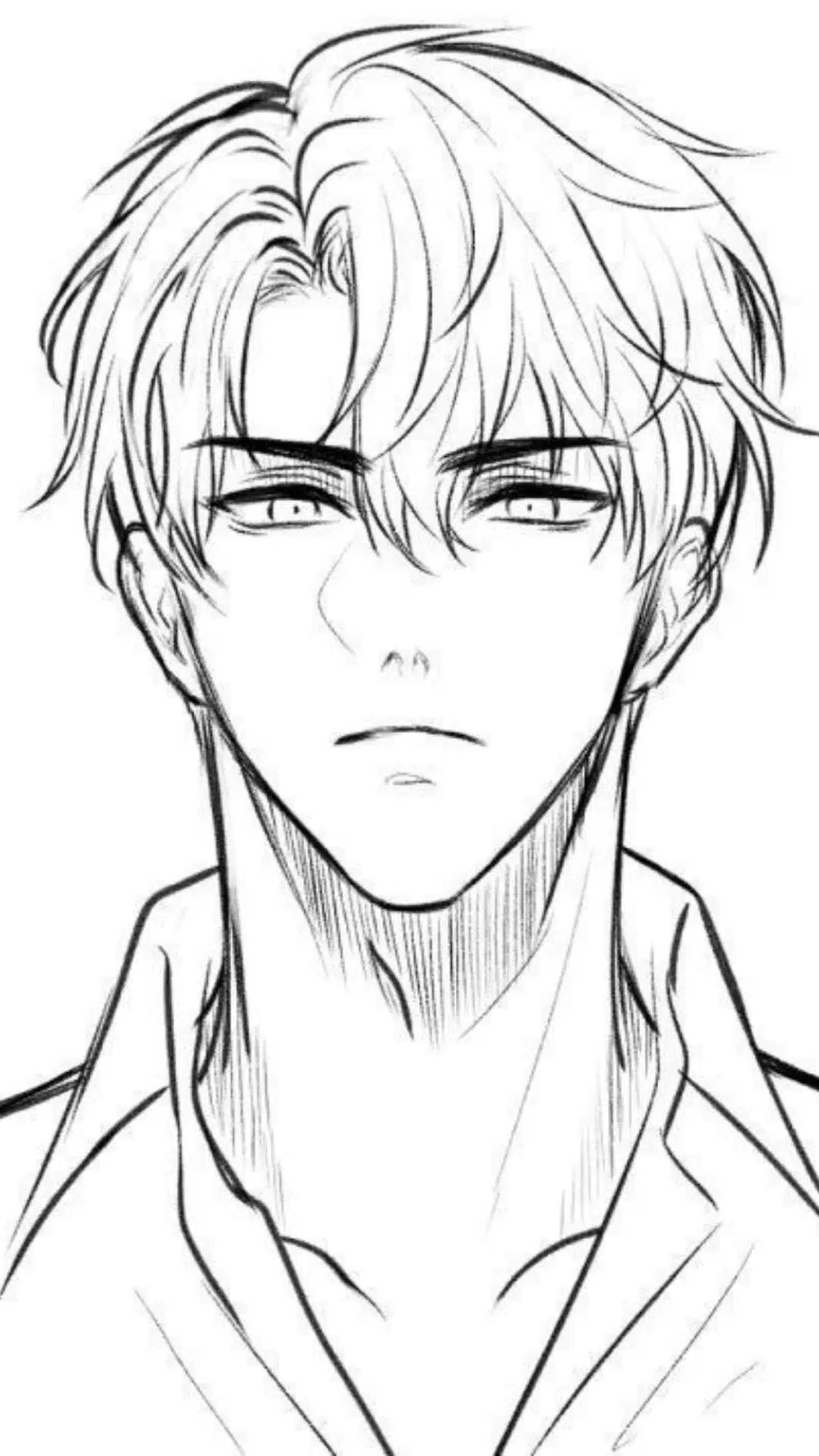 How to draw anime guy face? - Japan Nihon