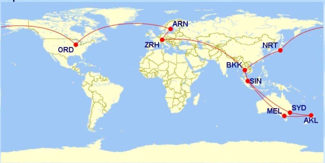 How long is the flight from chicago to tokyo? - Japan Nihon
