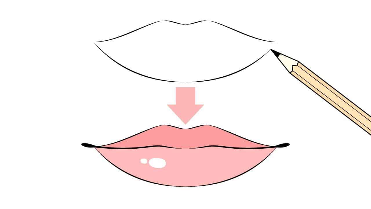 How to draw anime lips? - Japan Nihon