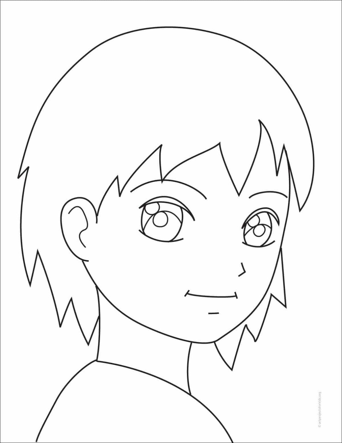 How to draw side profile anime? - Japan Nihon