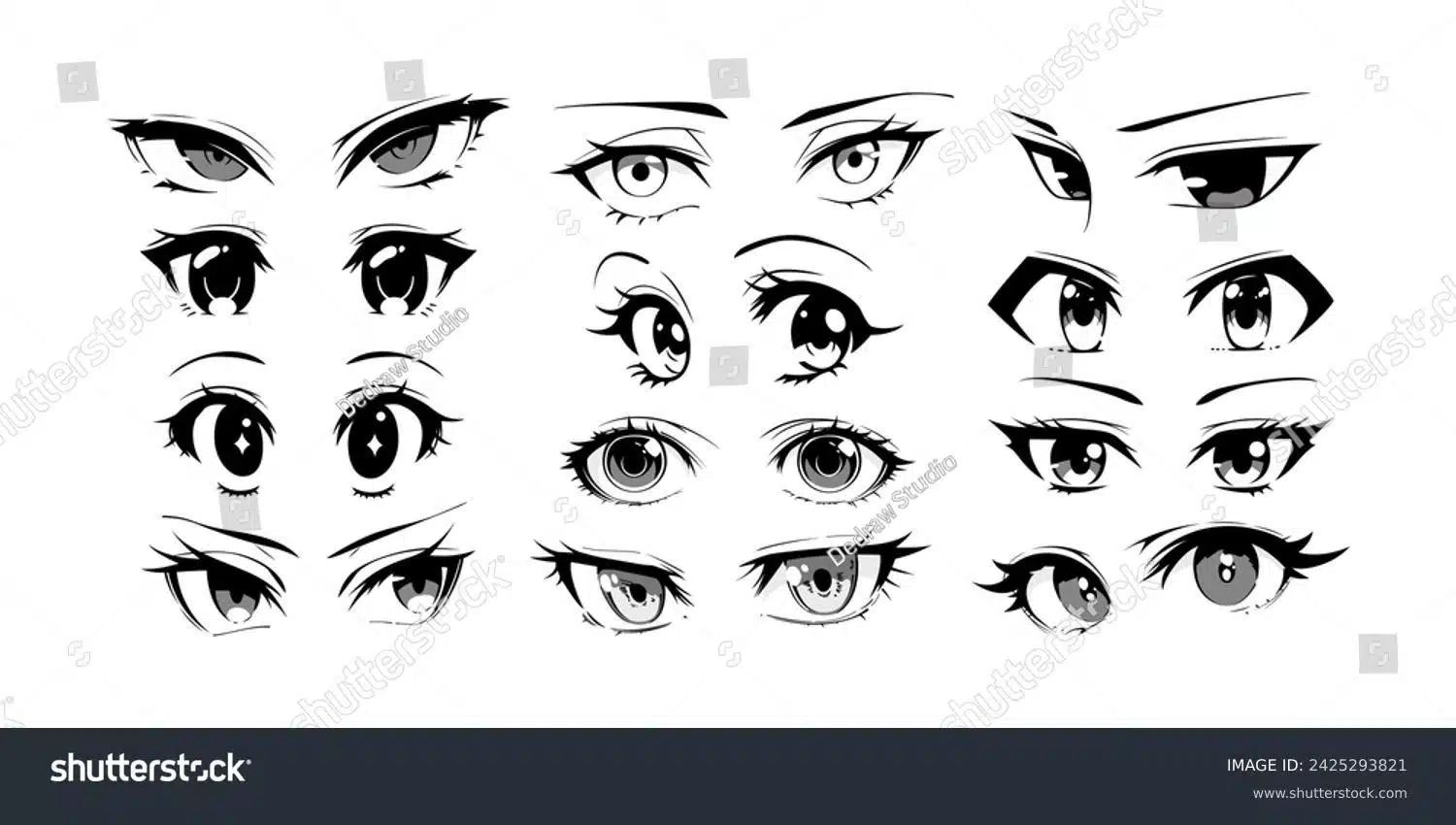 How do you draw anime eyes step by step? - Japan Nihon