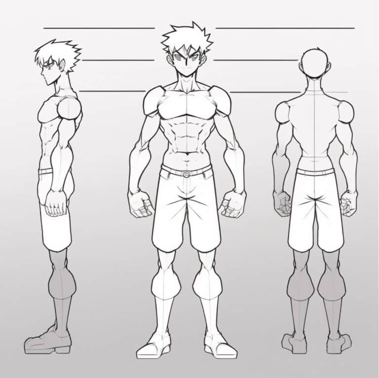 How to draw anime body male? - Japan Nihon