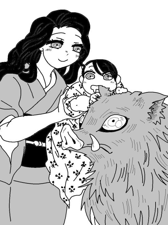 Was it stated who killed inoskes mom in the anime? - Japan Nihon