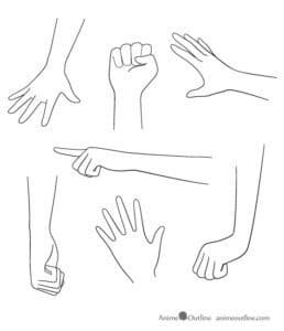 How to draw anime hands? - Japan Nihon