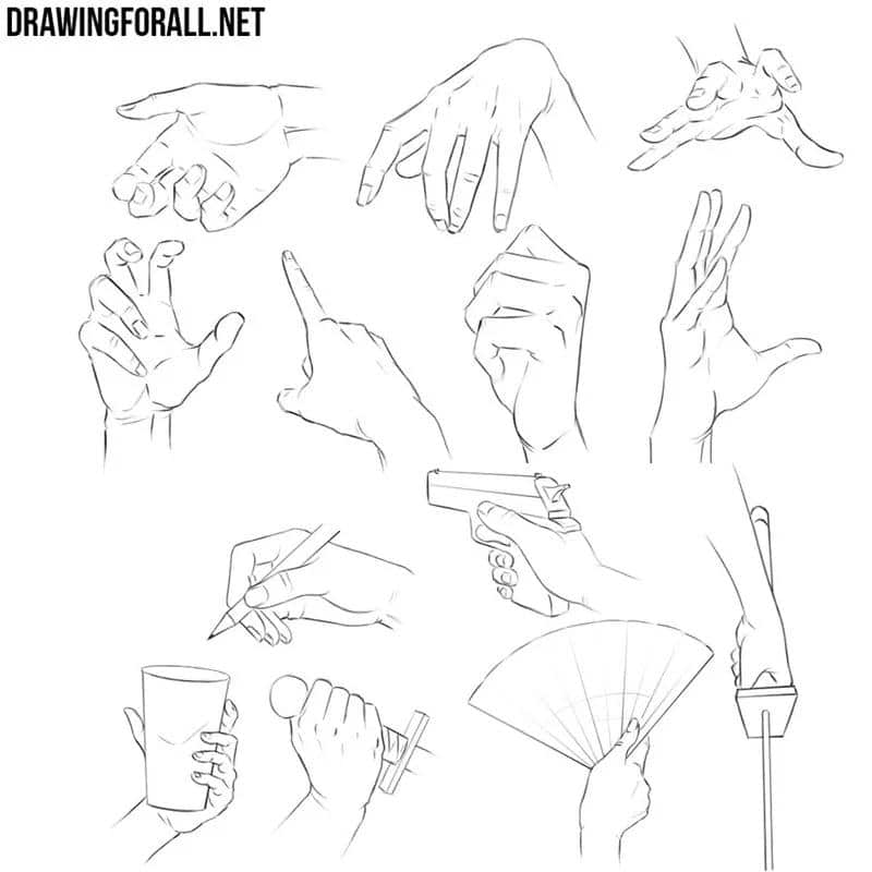 How do you draw anime hands? - Japan Nihon
