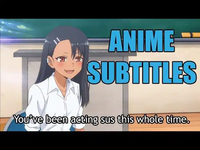 How to add subtitles to anime video? - Japan Nihon
