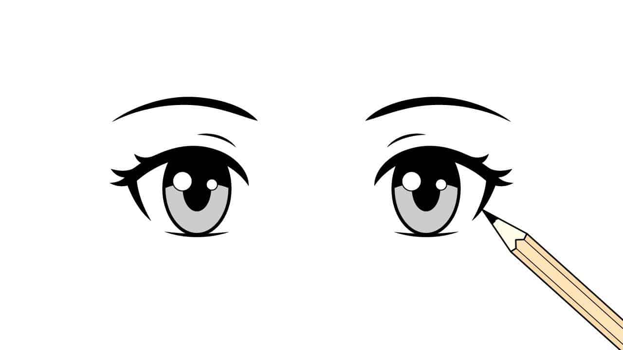 How to draw basic anime eyes? - Japan Nihon