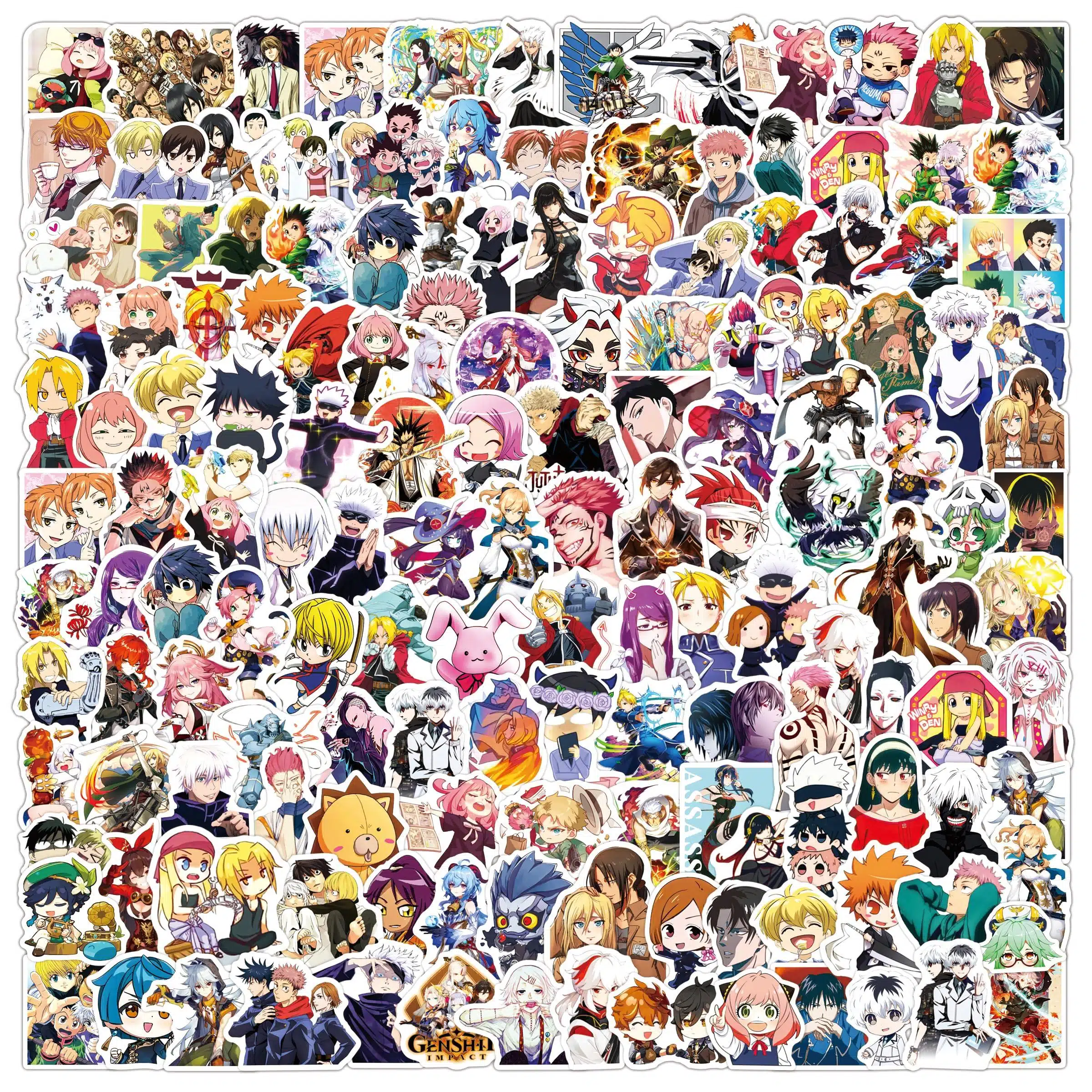 What are popular sticker shops anime? - Japan Nihon