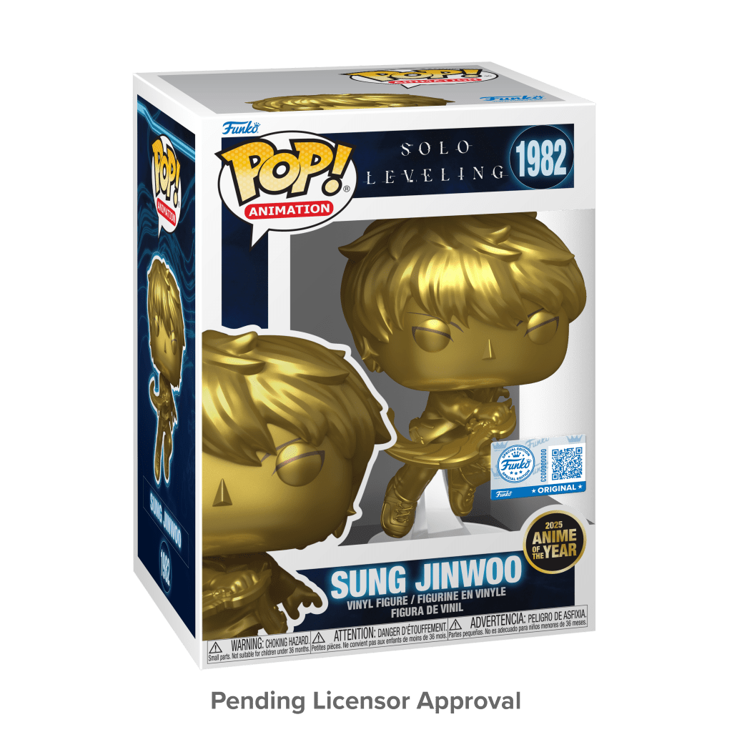 Solo Leveling’s Sung Jin-woo Gets Exclusive Golden Funko Pop Release ...