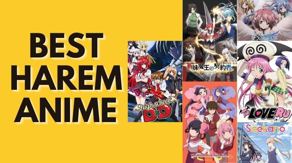 The Ultimate Guide to the Best Harem Anime to Watch!! - Japan Nihon