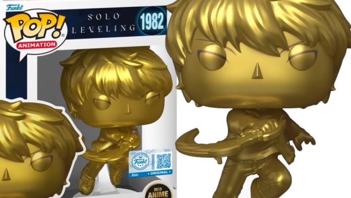Solo Leveling’s Sung Jin-woo Gets Exclusive Golden Funko Pop Release ...