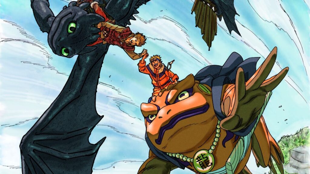 Naruto Receives How To Train Your Dragon Collaboration Visual - Japan Nihon