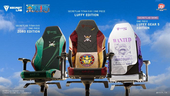 Secretlab Unveils One Piece Collection Featuring Luffy- and Zoro ...